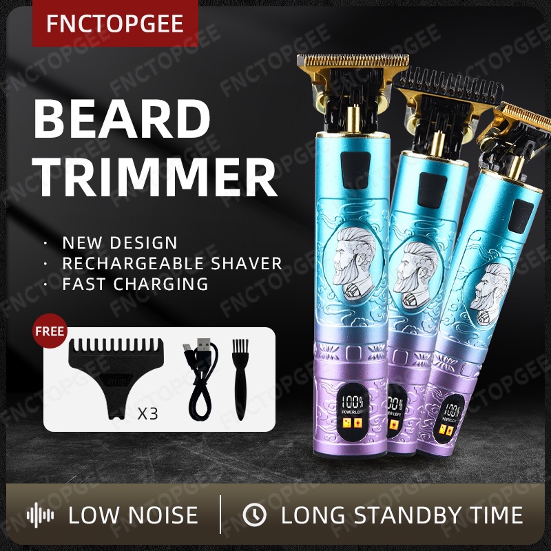 T9 Gradient Hair Clipper Shaver Trimmer Barber Shop Electric Shaving ...