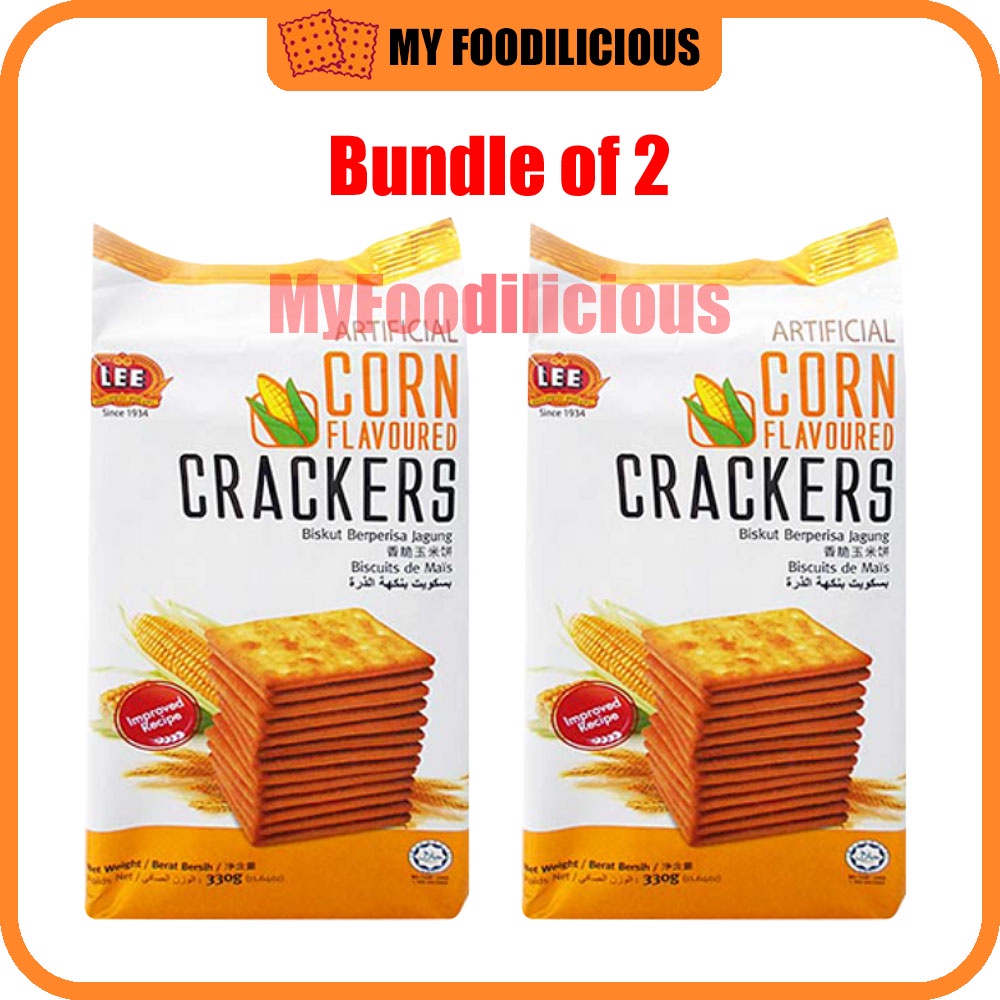 Lee's Corn Cracker 330g | Shopee Singapore