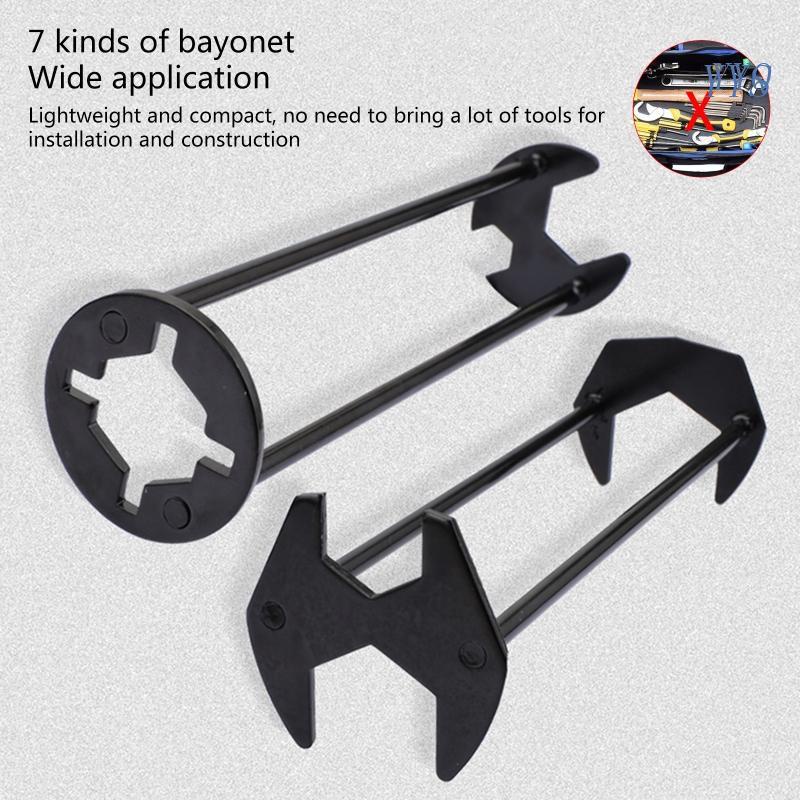 YYQ Practical Bathroom Wrench Tool Set Sink Repair Wrench Four-claw ...