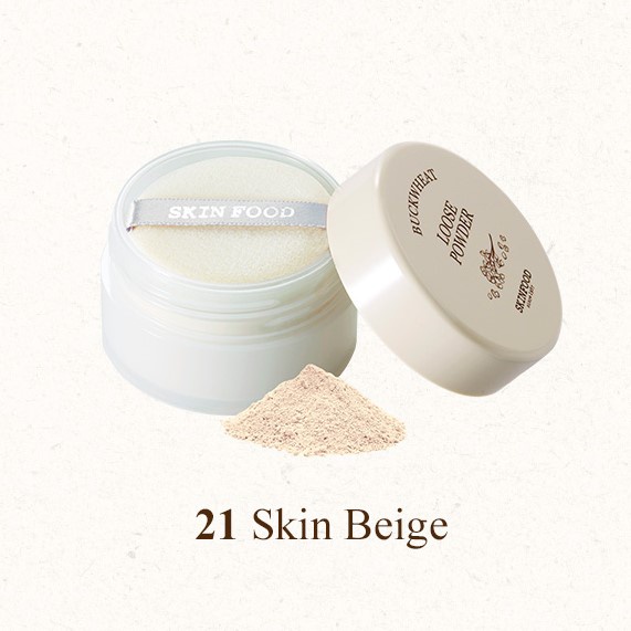 [SKINFOOD Official] Buckwheat Loose Powder 15g Skin Beige / Natural ...