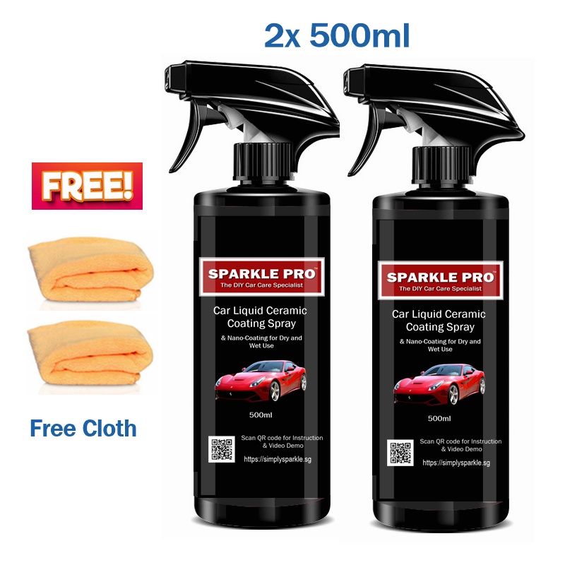 SPARKLE PRO™ Car Liquid Ceramic Coating Spray 500ml for Car Protection ...