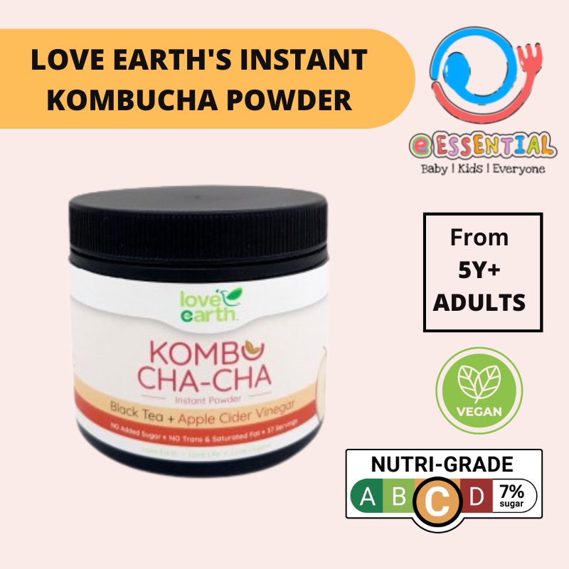 LOVE EARTH - INSTANT KOMBUCHA POWDER / LOW CARB / KETO / TAIWAN MADE ...