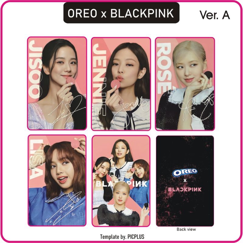 (PC-08) Blackpink oreo special Photocard | Shopee Singapore