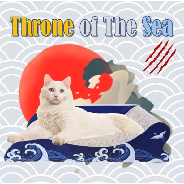 [SG Seller]Big Cat Scratching Board Japanese Style Neko Pads Posts ...