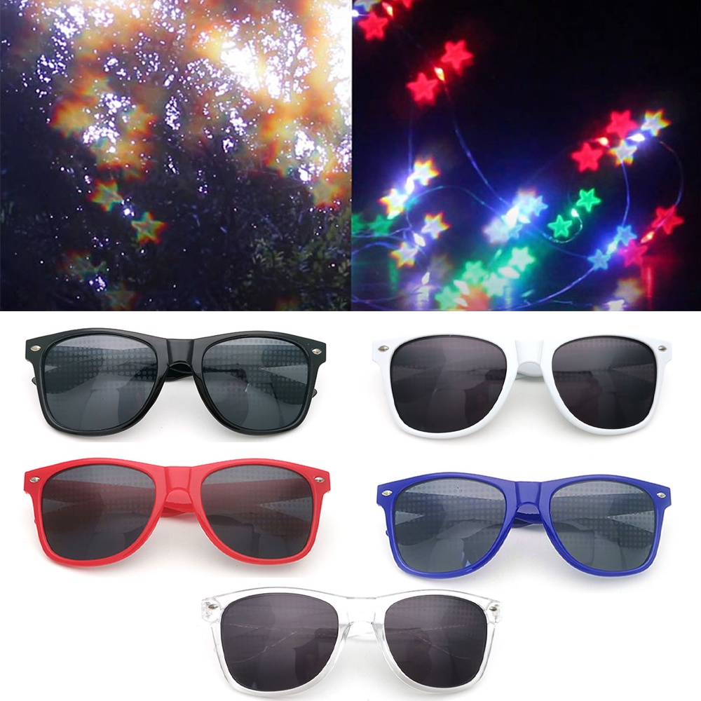 Night Magic Fireworks Glasses Diffraction Stars Special Effects Optical ...