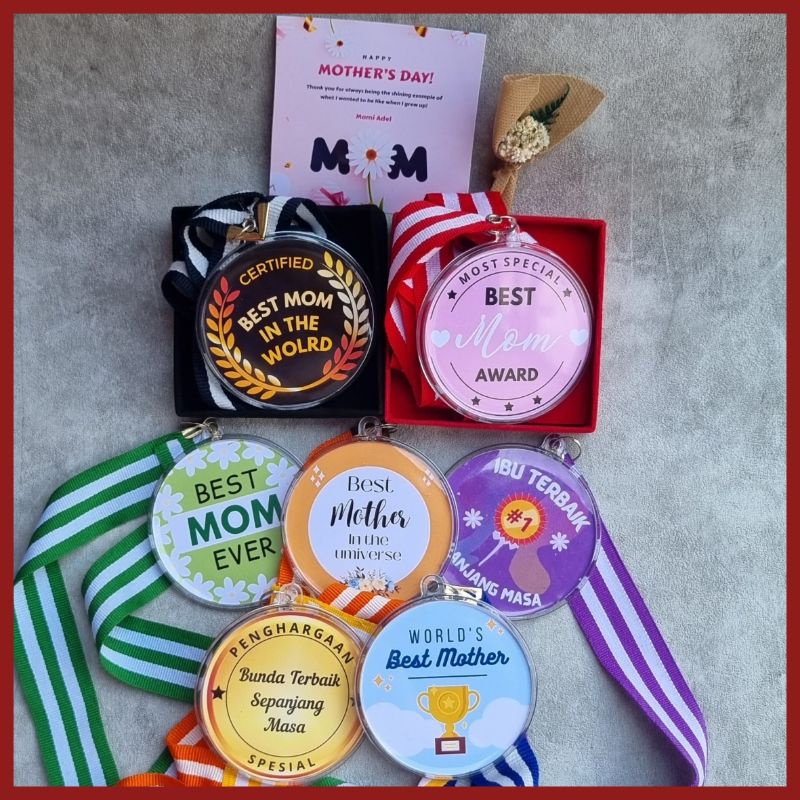 Mother's Day Gift/Mother's Day Medal (Mothers Day) | Shopee Singapore