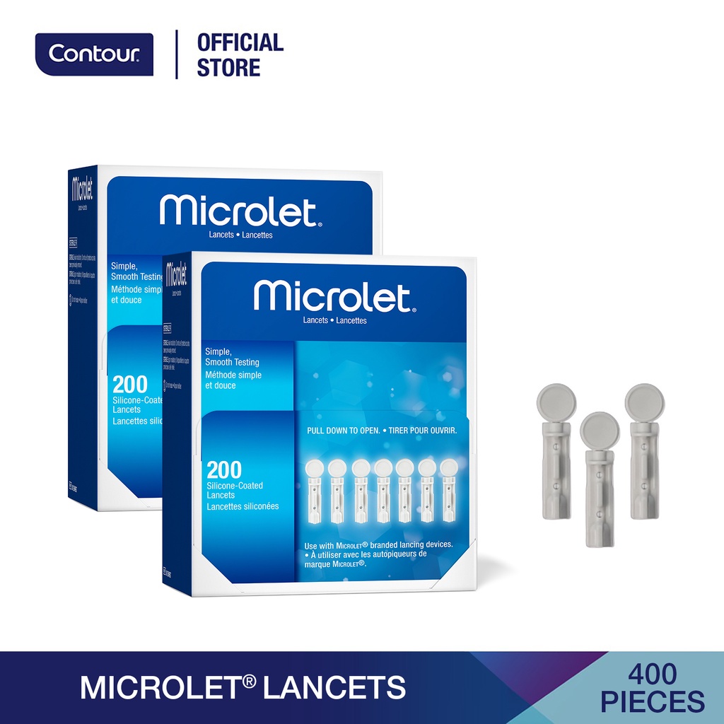 Microlet Lancets, 400pcs | Shopee Singapore