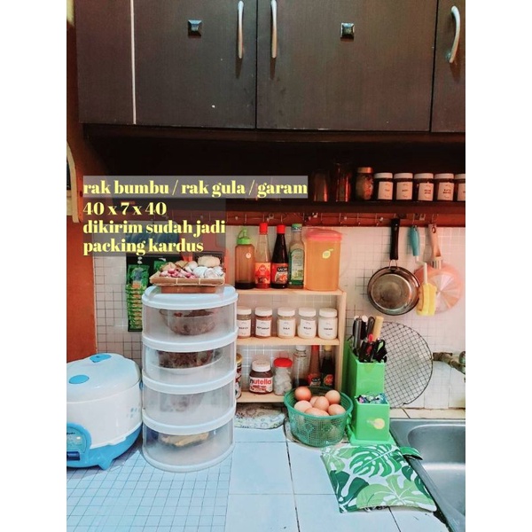 Spice Rack/Wall Spice Rack/Sugar Rack/Soy Sauce Rack | Shopee Singapore