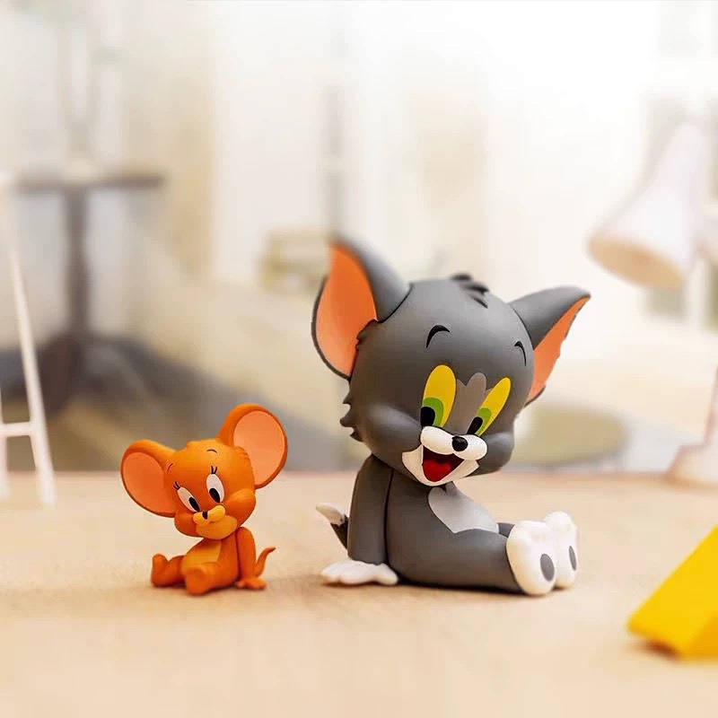 Tom & Jerry I Love Cheese Blind Box Cat and Mouse Cute Desktop ...