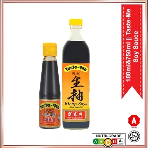 TASTE-ME SOY SAUCE 180ML//750ML | Shopee Singapore