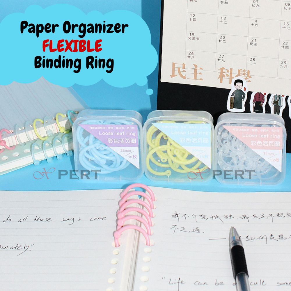 15mm 23mm 28mm Paper Organizer Flexible Binding Ring Comb Plastic Bind ...