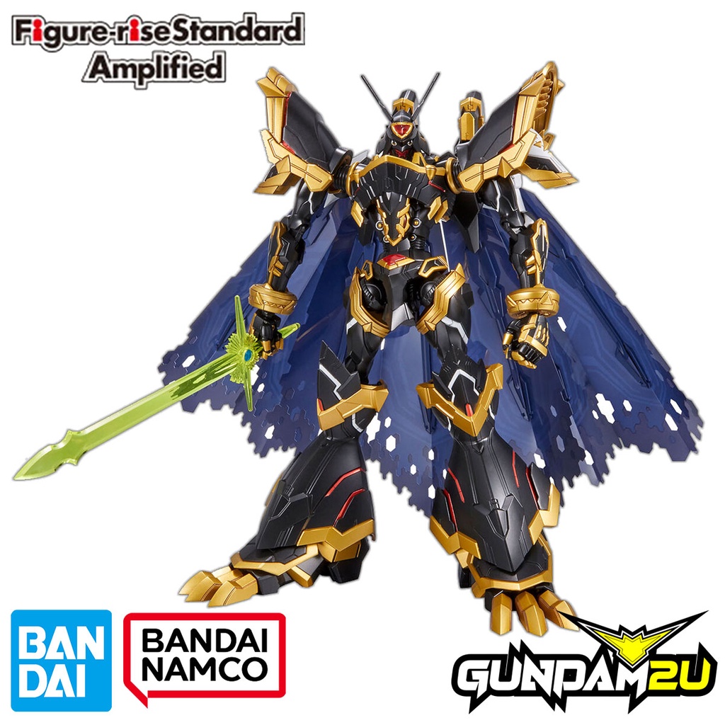 BANDAI FRS Amplified Alphamon - Figure-rise Standard Digimon Adventure ...