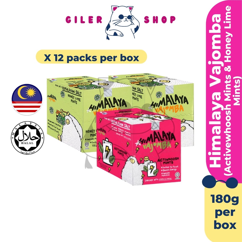 Himalaya Mint Candy Vajomba (Honey Lime / Actiwhoosh Mint) | Shopee ...