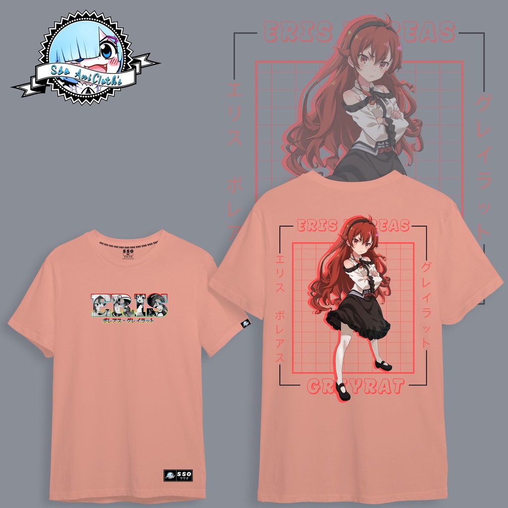 Anime Shirt - Eris Boreas Greyrat - Mushoku Tensei: Jobless ...