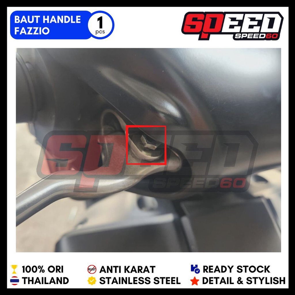 Probolt Baut Tojosan Handle Kanan Yamaha Fazzio Freego Mio Gear 125 ...