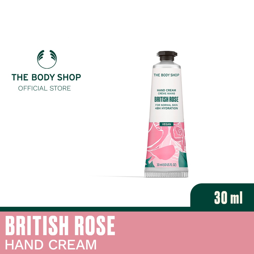 The Body Shop Rose Hand Cream (30ml) | Shopee Singapore