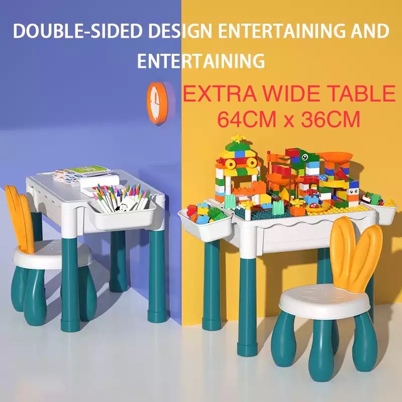 {🇸🇬READY STOCk🇸🇬} Extra Wide Multi-purpose Kids Learning Play Table ...