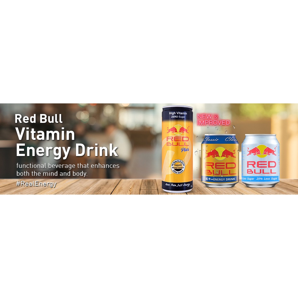Red Bull Plus Zero Sugar Vitamin Energy Drink 24 Cans 250ml, Stay ...