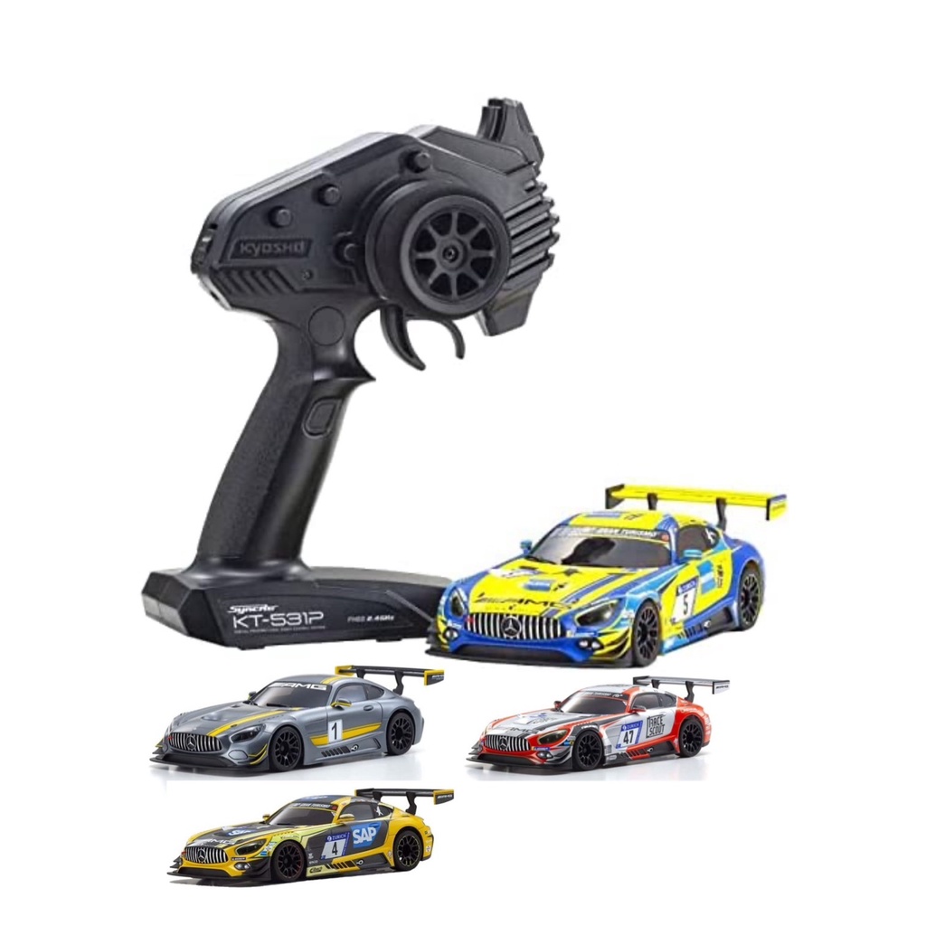 MINI-Z RWD series Ready set RC Mercedes AMG GT3 24H Nurburgring (japan ...