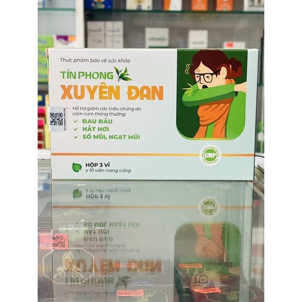 Xuyen Dan - 30 tablets - helps reduce symptoms caused by common flu ...