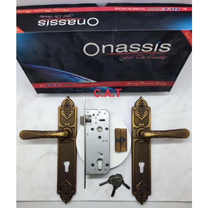 Onassis Elvi Door Lock / Antique-Classic Door Lock / Onasis Lock ...