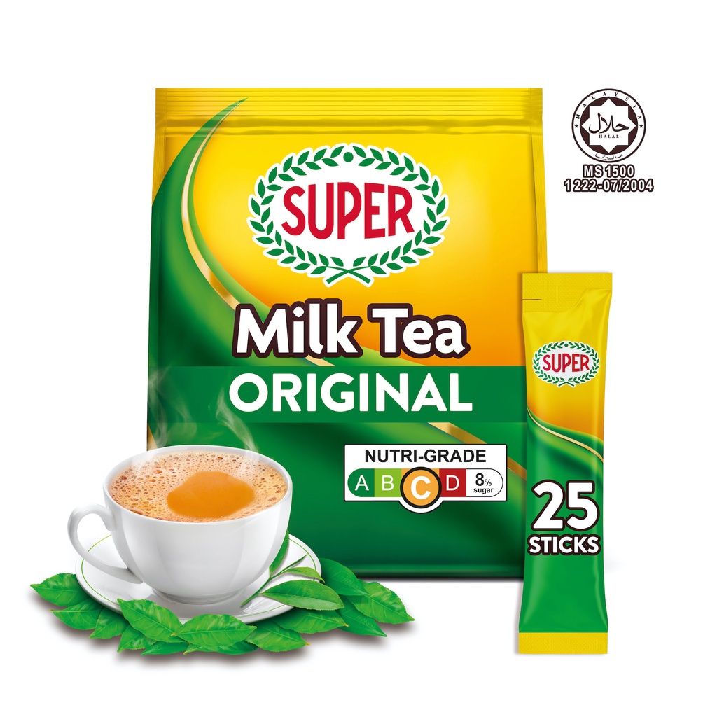 Super 3in1 Instant Milk Tea Original (25x18g) | Shopee Singapore