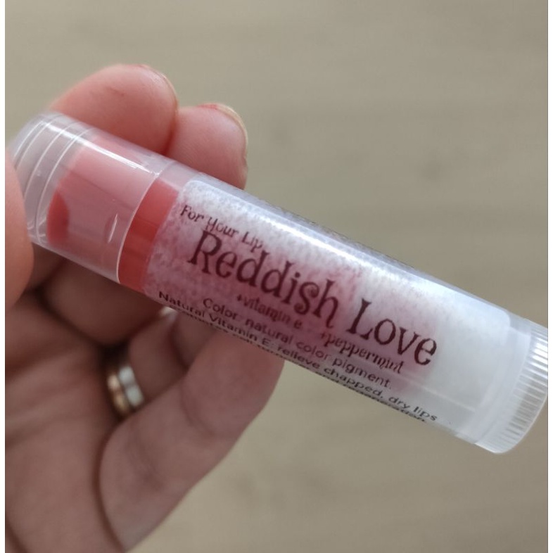 [Home Made Organic Lip Balm] Reddish Love - Natural Red Pigment ...