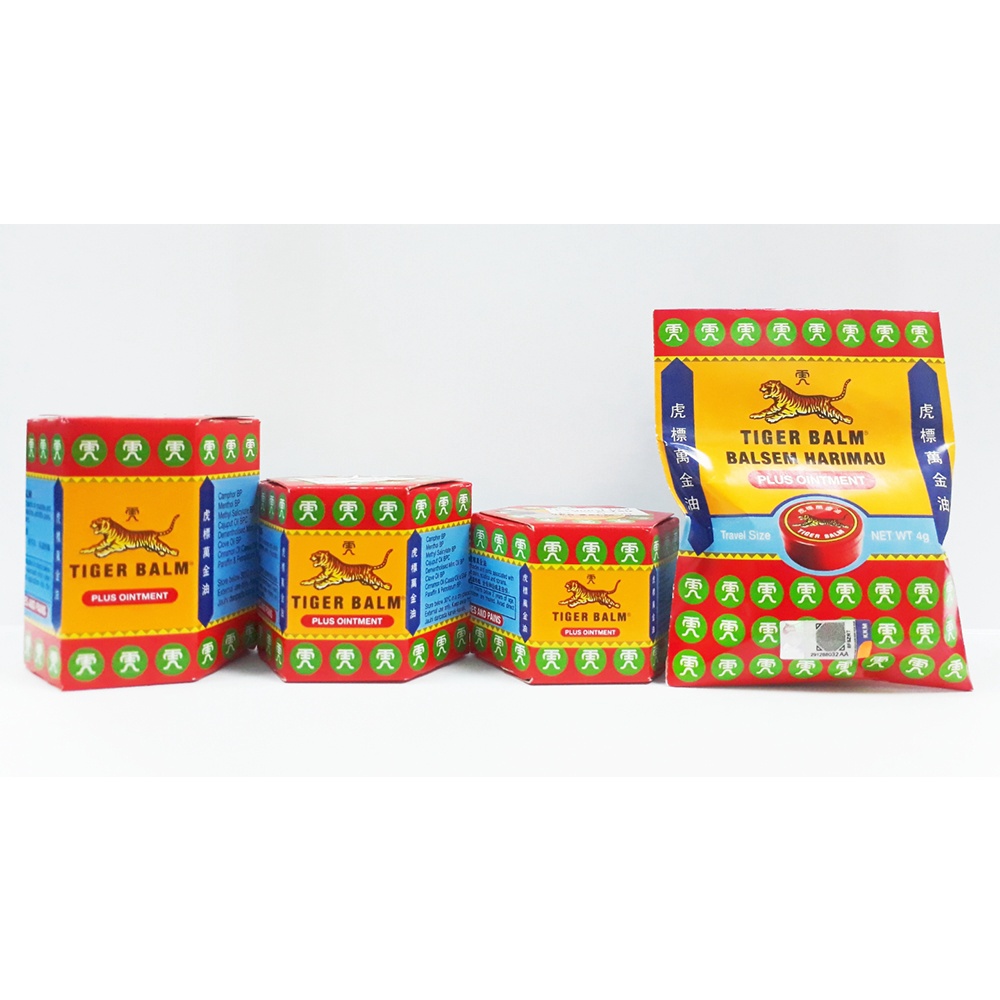 Tiger Balm Plus Ointment ( Red ) 30G/19G/10G/4G | Shopee Singapore
