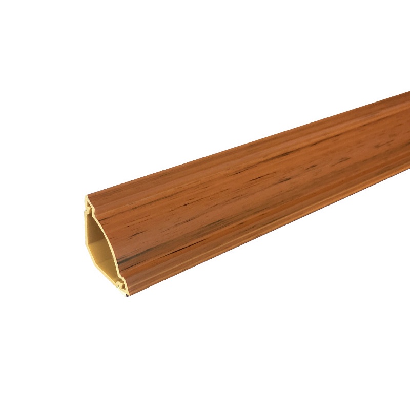 Heeman4u 1 Meter PVC Self-Adhesive Raceway Angle Wall Cord Duct Corner ...