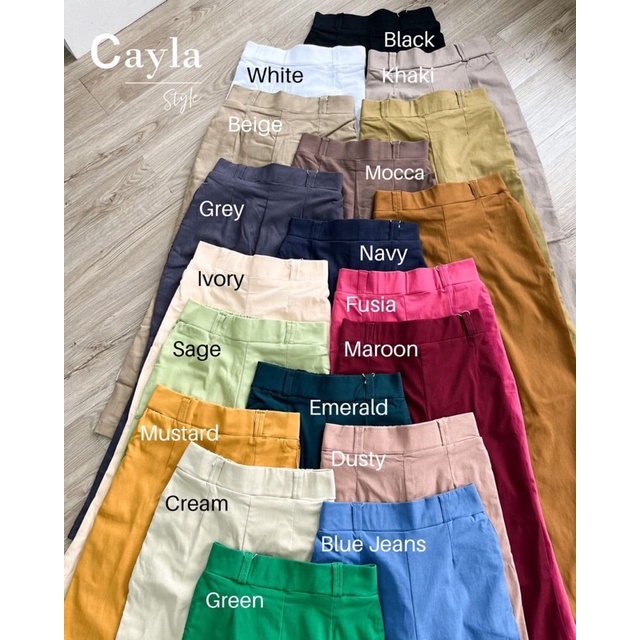 Special CUTBRAY PANTS (STANDARD & JUMBO) | Shopee Singapore