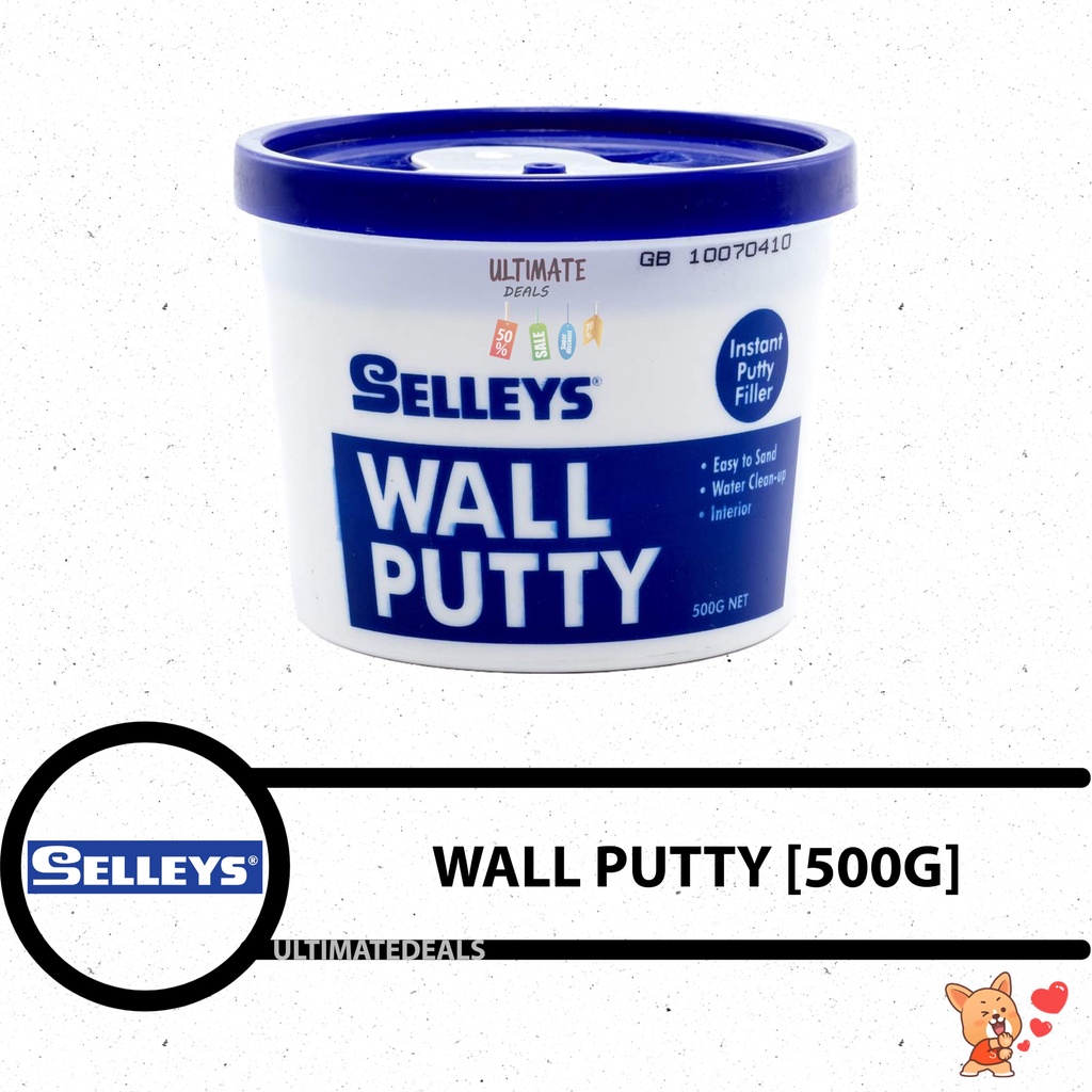 SELLEYS® All Purpose Wall Putty 500g | Shopee Singapore