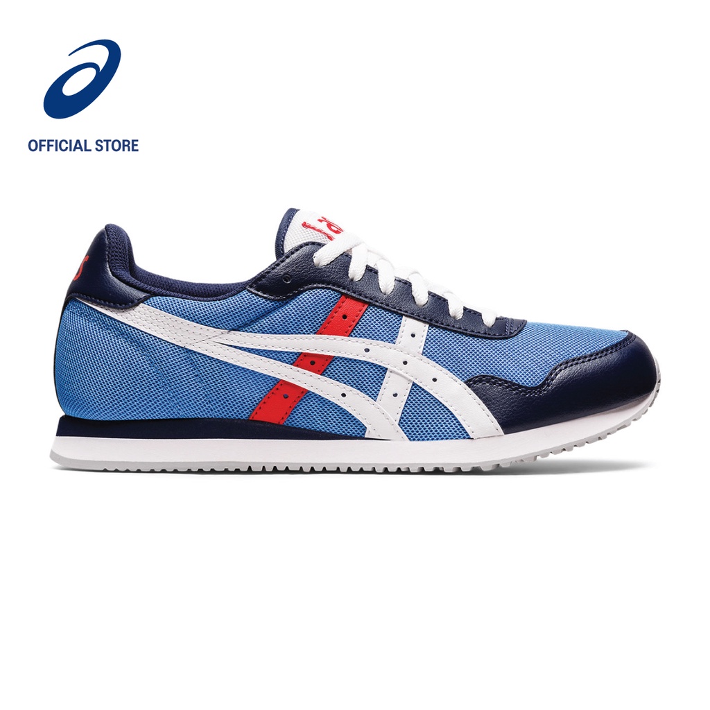 ASICS Men TIGER RUNNER Sportstyle Shoes in Blue Coast/White | Shopee ...