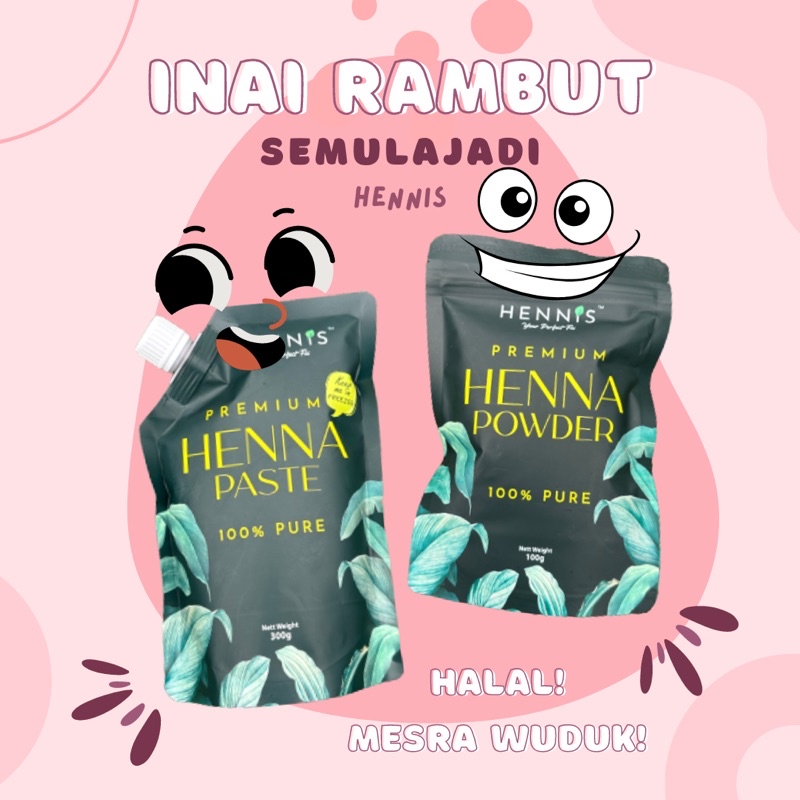 Halal HAIR HENNA (Freshly Made Everyday)| Leaf HENNA | Powder HENNA ...