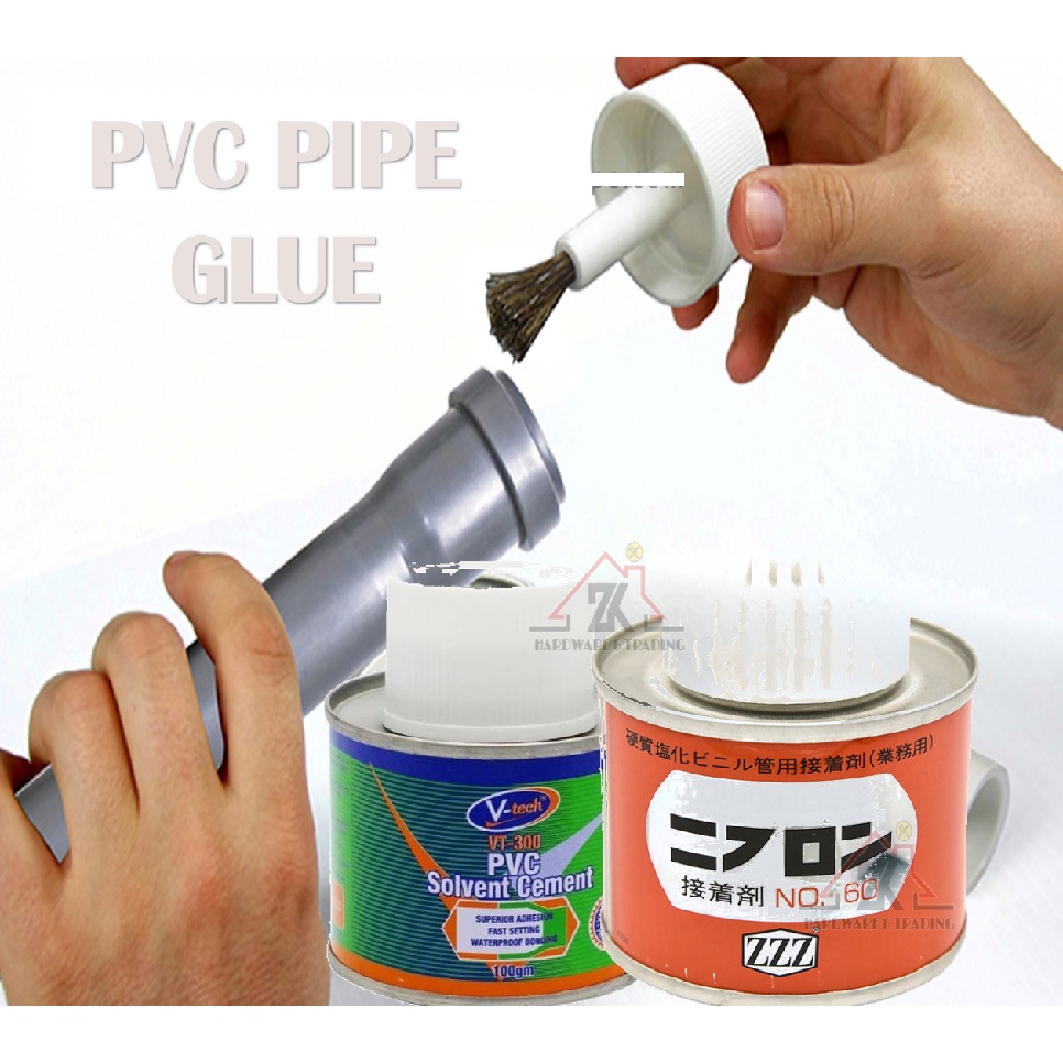 PVC Pipe Glue Solvent Gum Paip Water Piping Solvent Cement Gum 100g PVC uPVC pipe and Fitting ...