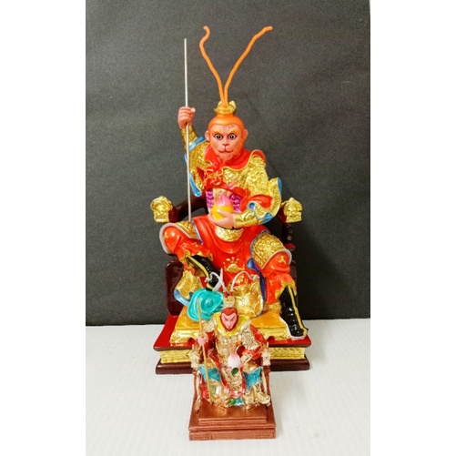 Huaguoshan Monkey King Resin Statue Golden Body | Shopee Singapore
