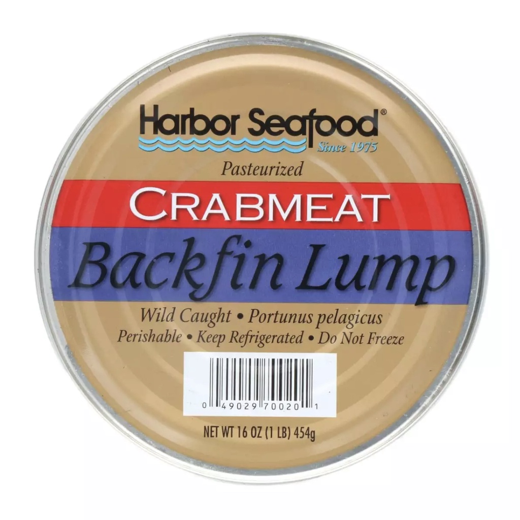 Harbor Seafood Crab Meat Blue Swimming Crab Backfin Pasteurized ...