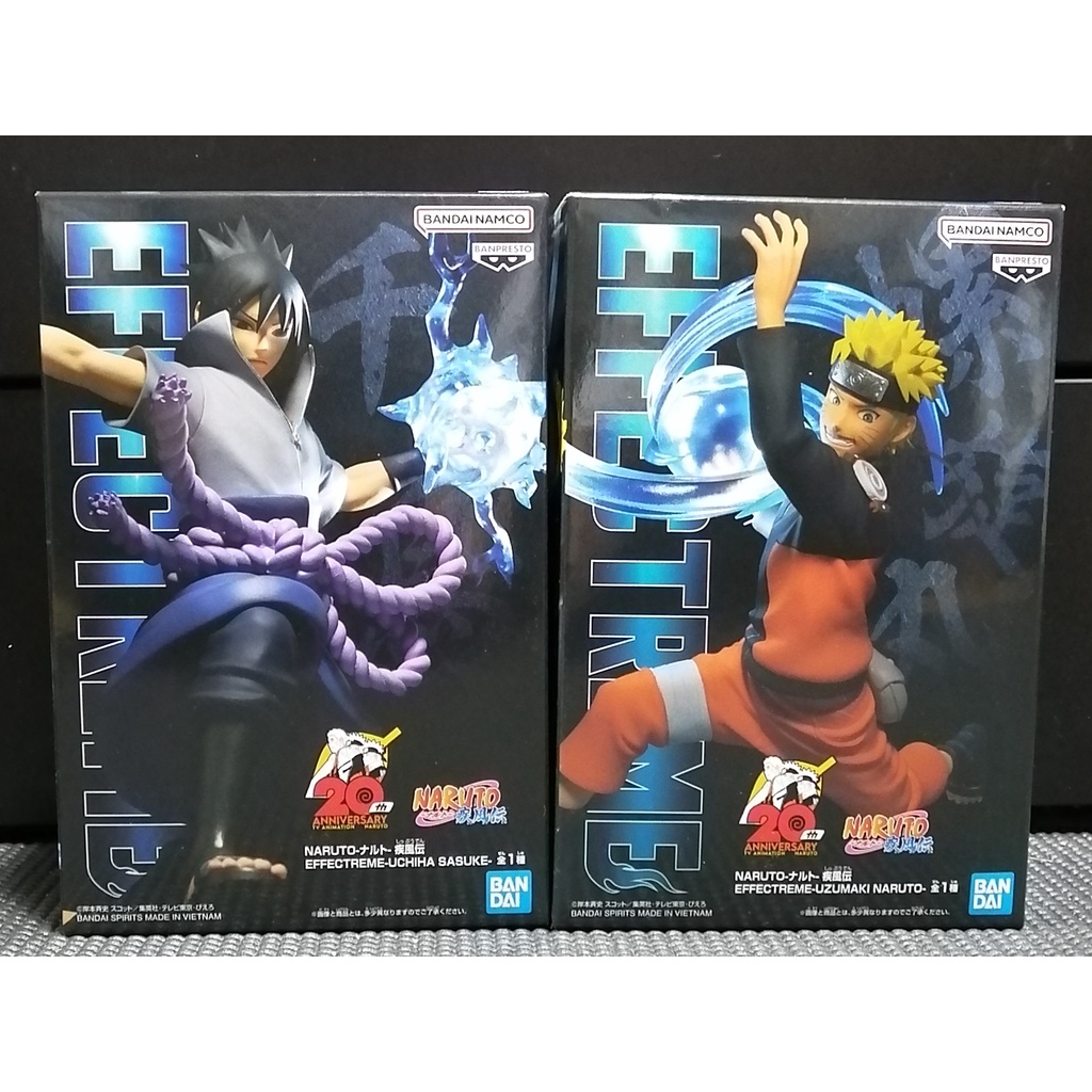 NARUTO-ナルト- EFFECTREME-UZUMAKI NARUTO- SASUKE set figure Direct from ...
