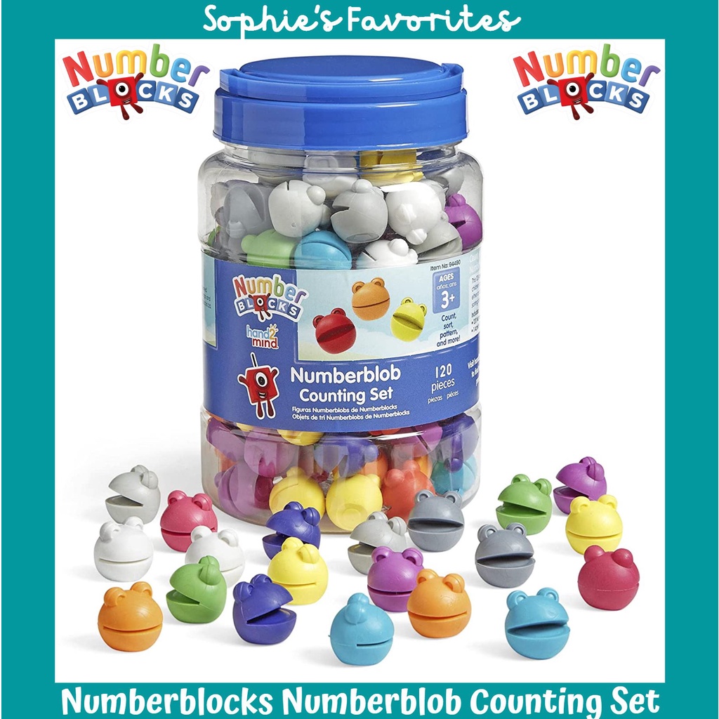 Numberblocks Numberblob Counting Set, Counters for Kids Math ...