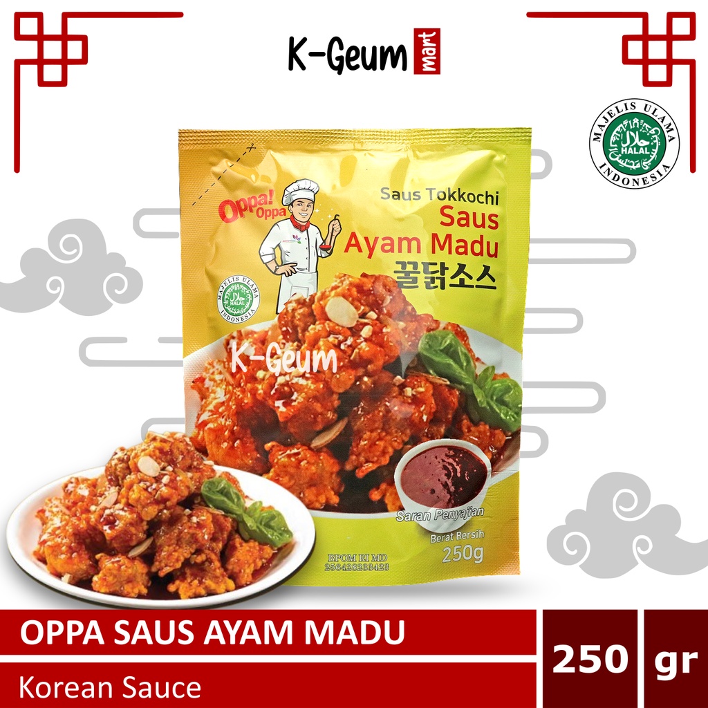 Oppa Korean Honey Chicken Sauce | Honey Chicken Sauce 250gr | Shopee ...