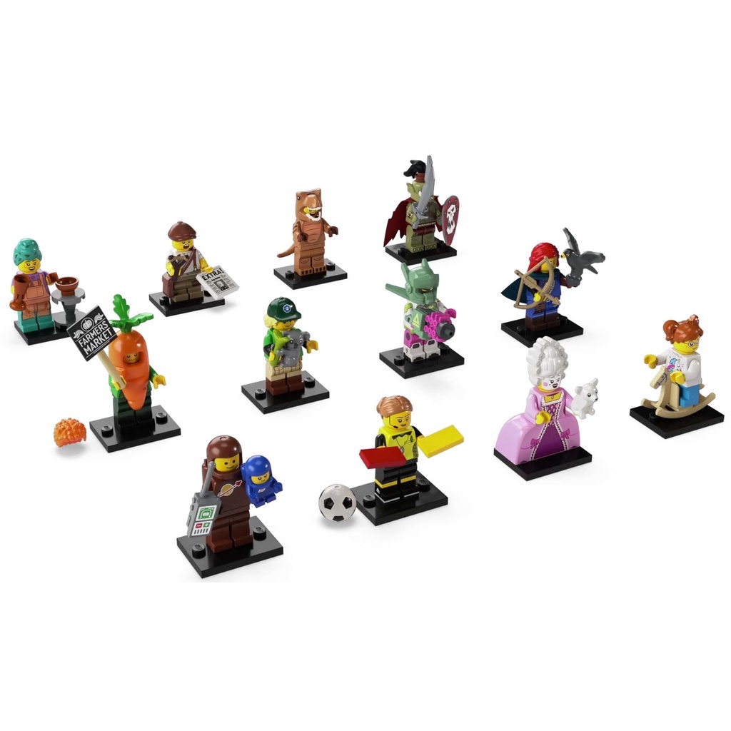 (Dontjj) Lego 71037 Minifigures Series 24 Complete Set of 12 (Repacked ...