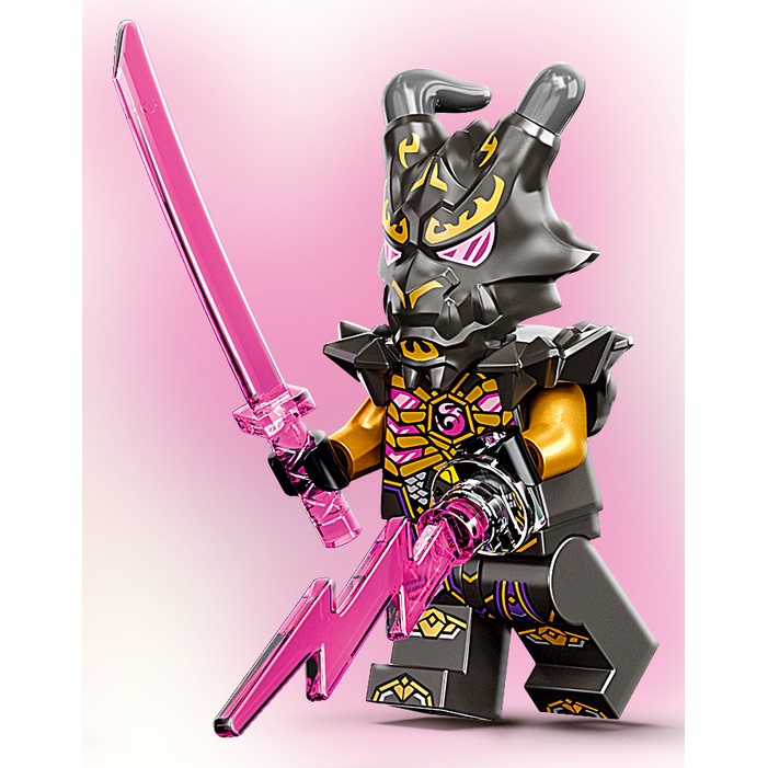 Original Lego Ninjago - Crystal King Overlord (2 Arms, Shoulder Armor ...