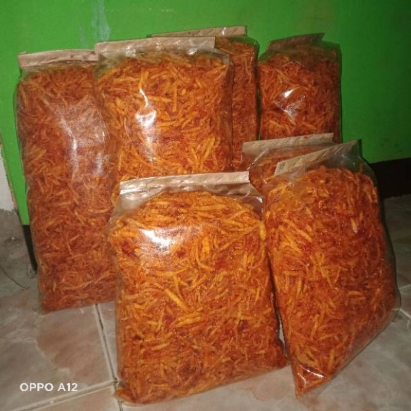 (KHAS Bandung) MUSTOFA POTATOES 1KG KILOAN POTATO CHIPS DRY POTATOES ...