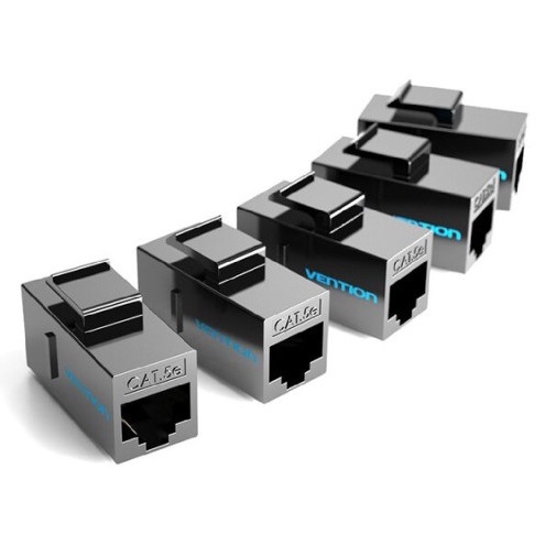 Vention Adapter Barrel Connector RJ45 Cat.5e Female to Female | Shopee ...