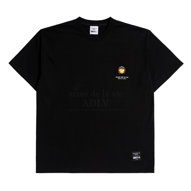 [New sizing!] [acmé de la vie] ADLV x Smiley Biker Smiley Wappen Short ...