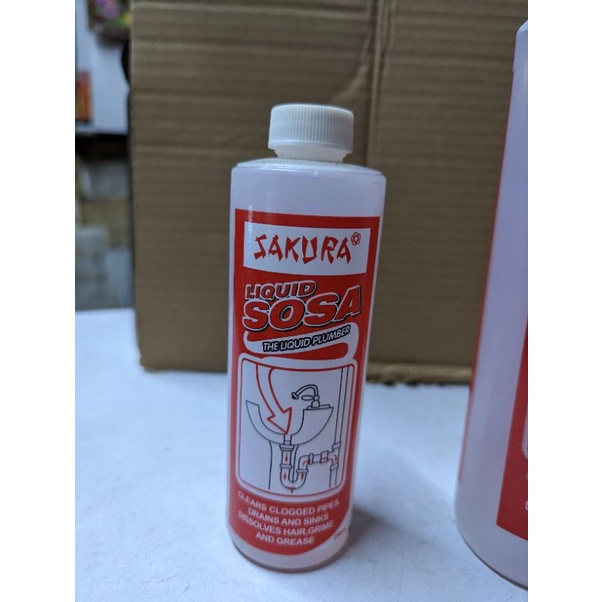 Sosa liquid Sakura ( clogged drainage sink) | Shopee Singapore