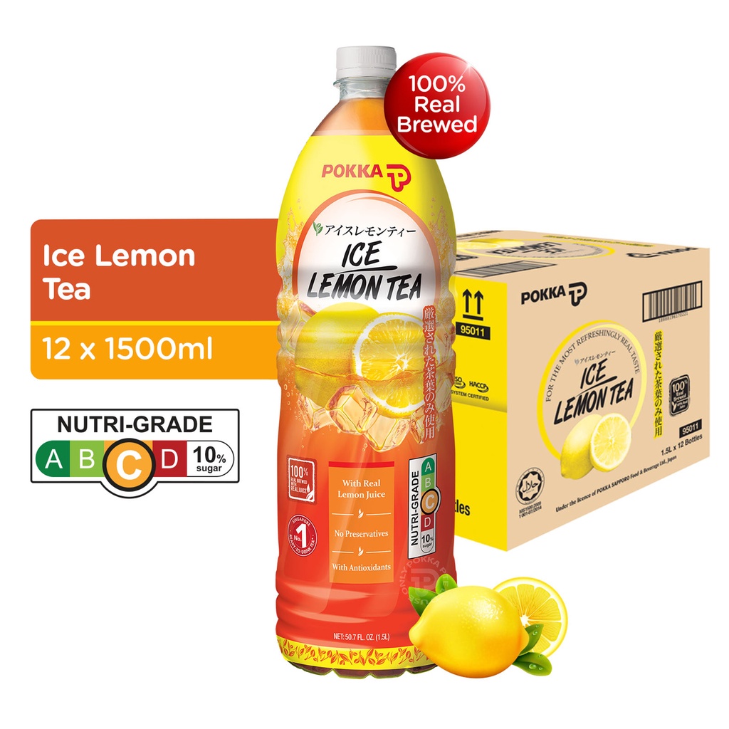 [1 Carton] Pokka Ice Lemon Tea (12x1.5L) | Shopee Singapore