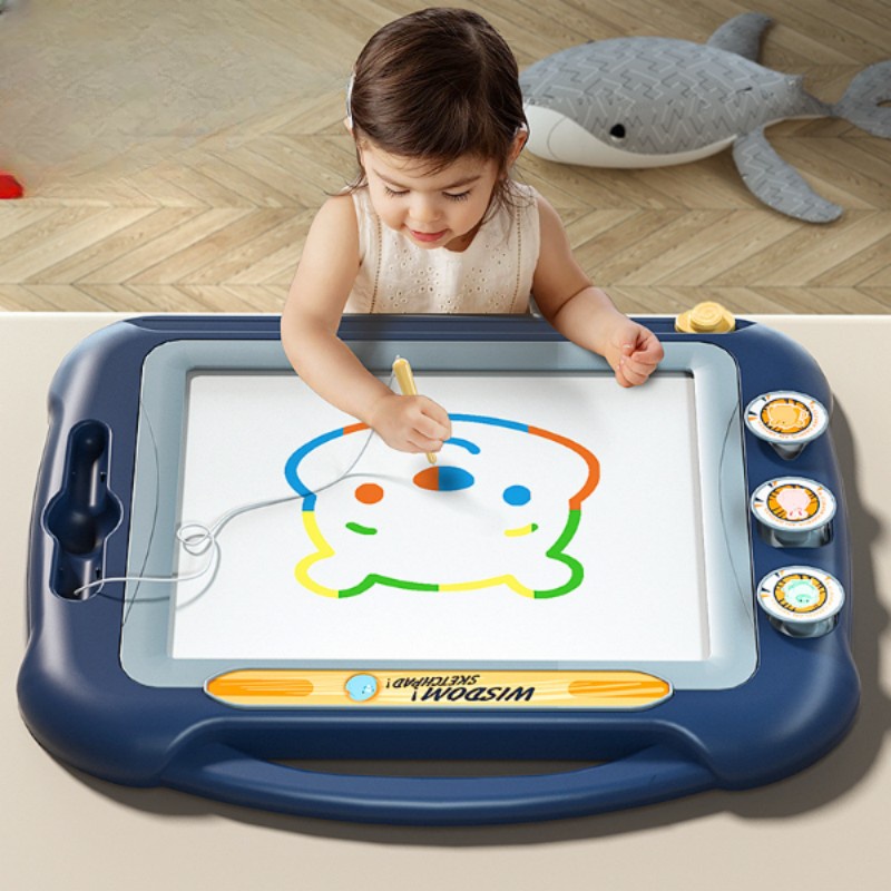 Magnetic Tablet Drawing Board Coloring Toy Non-toxic Doodle Board Kids ...