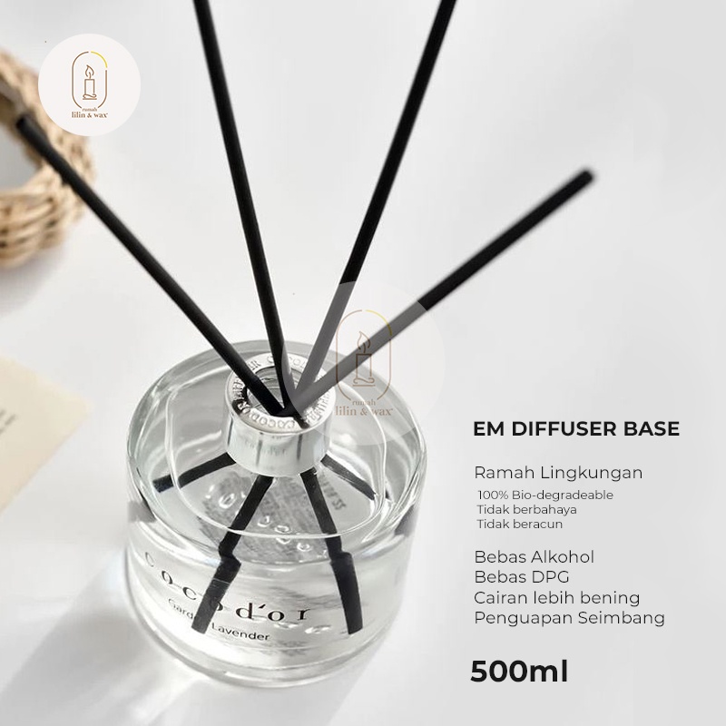 500ml NON-Alcoholic Reed Diffuser Base - Reed Diffuser Base Solvent ...