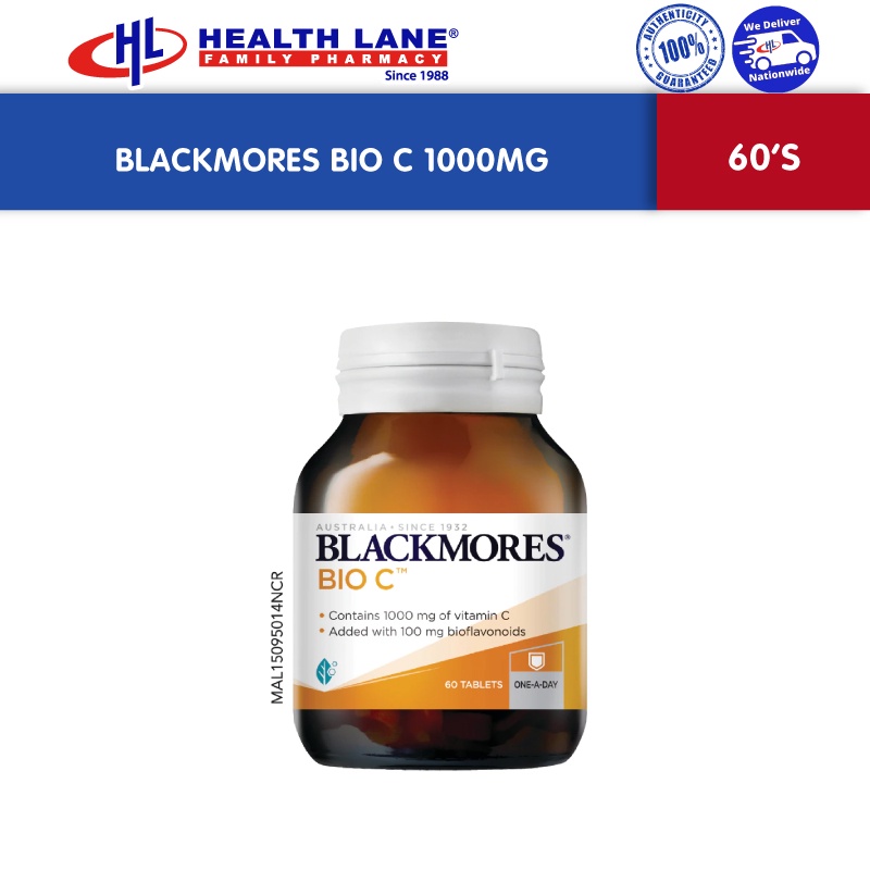 Blackmores Bio C 1000mg (60's) | Shopee Singapore