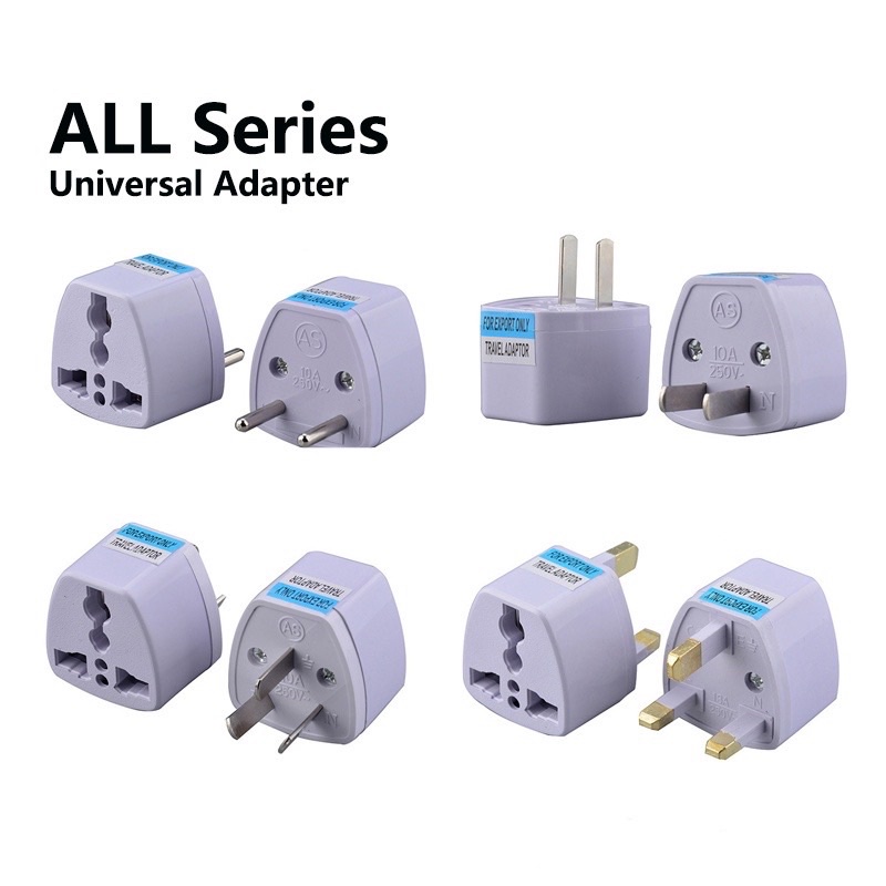 SG STOCK Universal Adapter Travel Adapter, Wall Plug Adapter, 3 Pin ...